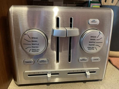 Cuisinart 4-slice Custom Select Toaster - Silver - Cpt-640p1 : Target