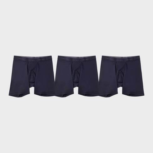 Pair Of Thieves Men's Quick Dry Long Leg Boxer Briefs 3pk : Target