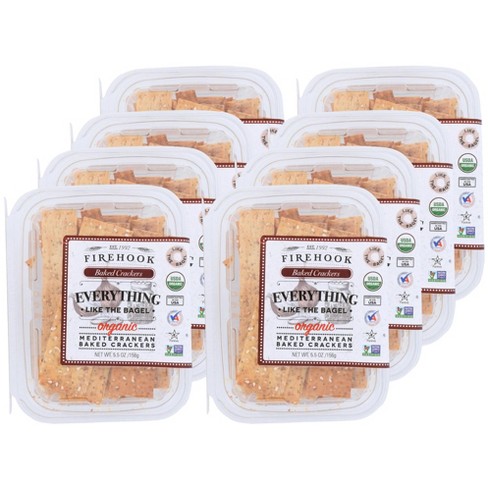 Firehook Everything Crackers - Case Of 8/5.5 Oz : Target