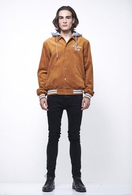 Members Only - Men's Varsity Jacket - Navy - X-large : Target