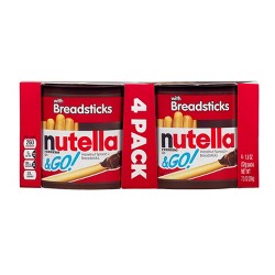 Nutella & Go! Hazelnut Spread & Breadsticks - 1.8oz : Target