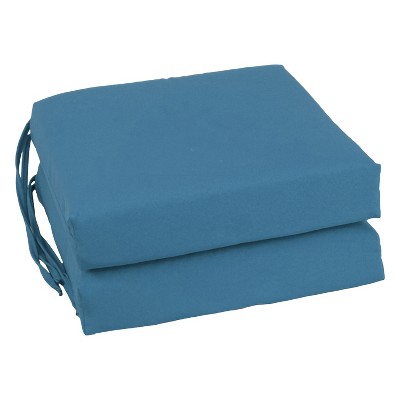 Blazing Needles Dining Chair Cushions -indigo : Target