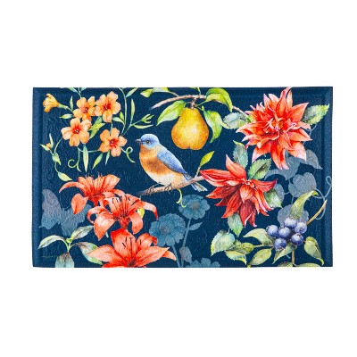 Evergreen Summer Embossed Indoor Outdoor Doormat Home Decor : Target