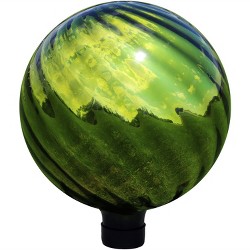 Sunnydaze Scalloped Texture Indoor/outdoor Gazing Globe Glass Garden ...