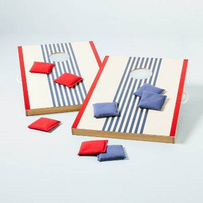Gosports Light Wood Stain Cornhole Toss Game Set : Target