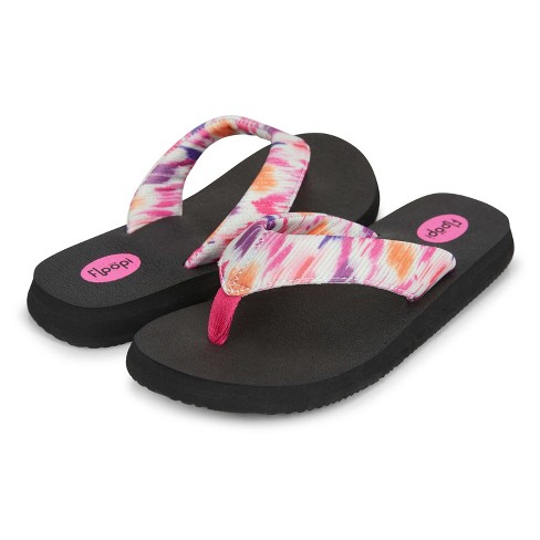 Women's Luna Multicolor Knit Flip Flop , Pink - 11 : Target