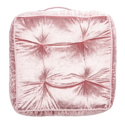 Primrose Floor Pillow - Blush - 18" X 18" X 5" - Safavieh : Target