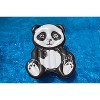 Swimline 71" Inflatable Panda 1-person Swimming Pool Float - Black ...