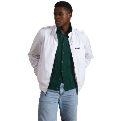 Members Only Women's Classic Iconic Racer Jacket - Large, White : Target