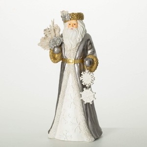 14"H Sullivans Christmas Olde World Santa Figurine, Multicolor : Target