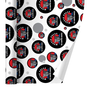 The Vampire Diaries Mystic Falls Logo Gift Wrap Wrapping Paper Roll 30 ...