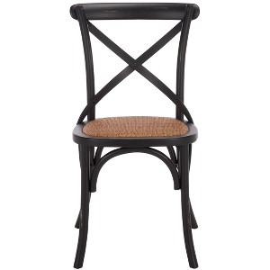 Franklin X Back Side Chair - Set of 2 - AMH9500 - Antique Black ...