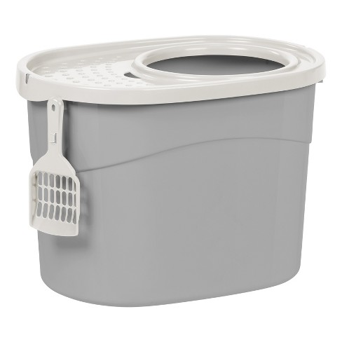 Iris Usa Top Entry Cat Litter Box : Target