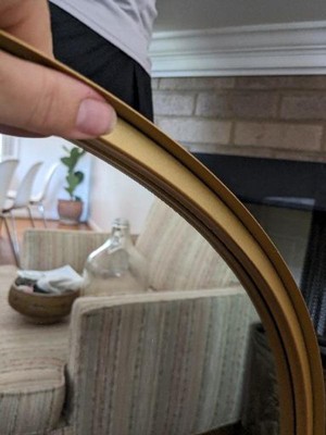 34" Round Decorative Wall Mirror - Threshold™ Designed With Studio ...