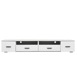Nicbex Tv Stands For 90 Inch Tv, Modern Entertainment Center With 4 ...