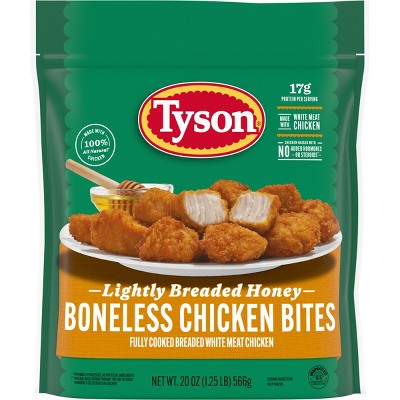 Tyson Lightly Breaded Honey Chicken Bites - Frozen - 20oz : Target