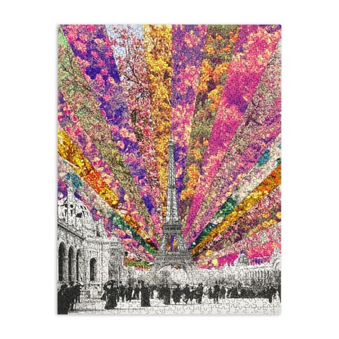Bianca Green Vintage Paris 1000 Piece Jigsaw Puzzle - Deny Designs : Target