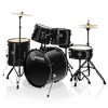 Gammon Percussion 5-piece Complete Adult Drum Set - Full Size Beginner ...