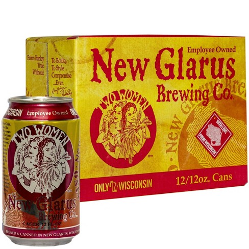 New Glarus Two Women Lager Beer - 12pk/12 Fl Oz Cans : Target