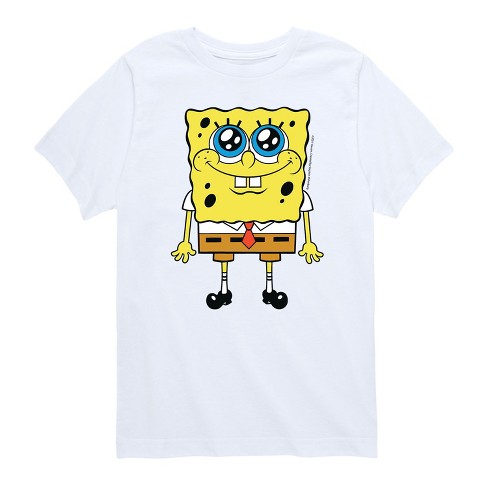 Spongebob Squarepants Spongebob Big Eyes Short Sleeve Graphic T-shirt ...