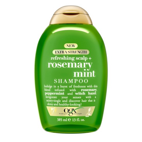 Ogx Rosemary Mint Extra Strength Hair Shampoo - 13 Fl Oz : Target