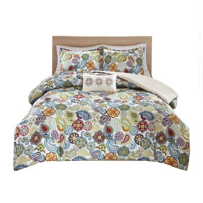 Gracie Mills Rhydian Paisley Harmony Comforter Set : Target