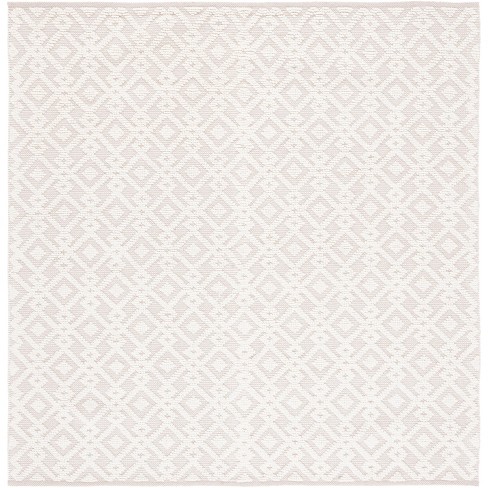 Vermont Vrm102 Hand Woven Area Rug - Ivory - 4'x4' - Safavieh : Target