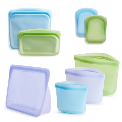 Stasher Bag Multi-color Assorted Bundle - 10pk : Target