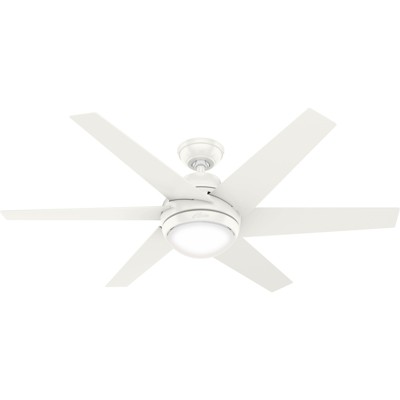 60" Churchwell Ceiling Fan With Led Light Bronze - Hunter Fan : Target