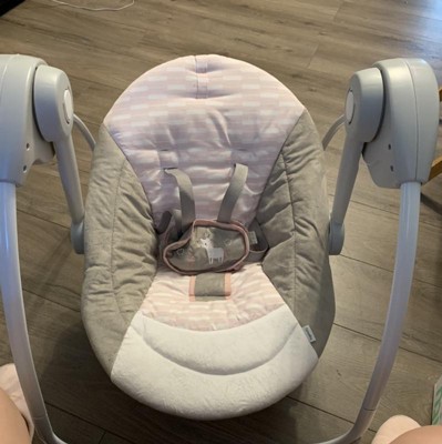Ingenuity Comfort 2 Go Compact Portable Baby Swing With Music - Flora ...