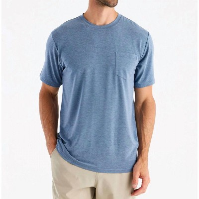 Men's Bamboo Flex Pocket Tee - Free Fly Xxl : Target