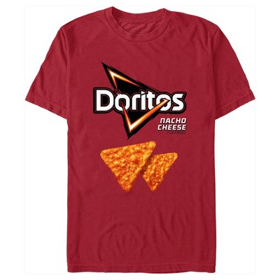 Men's Doritos Nacho Cheese Logo T-shirt - Cardinal - Medium : Target