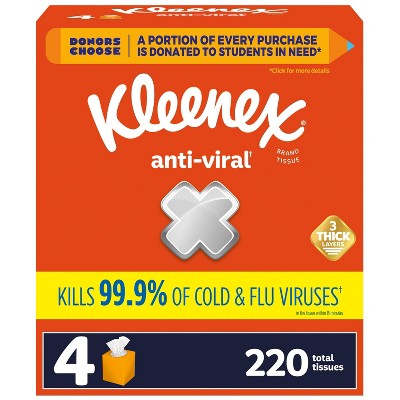 Facial Tissue With Lotion - 4pk/65ct - Up & Up™ : Target