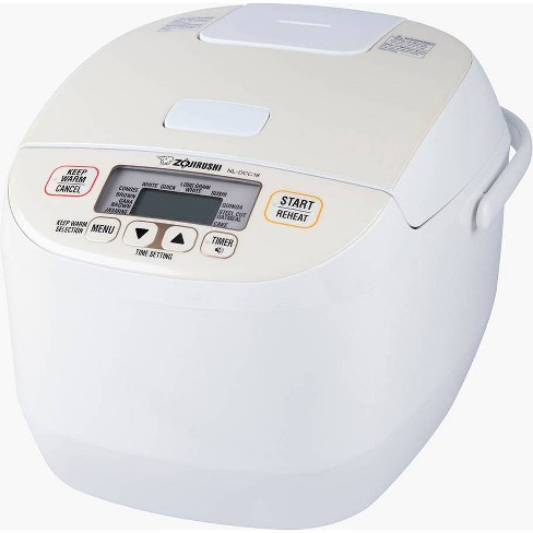 Zojirushi 10 Cup Automatic Rice Cooker & Warmer - White - Nl-dcc18cp ...