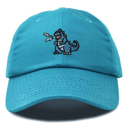 Dalix Giant Lizard Kaiju Embroidered Cotton Dad Hat Baseball Cap ...