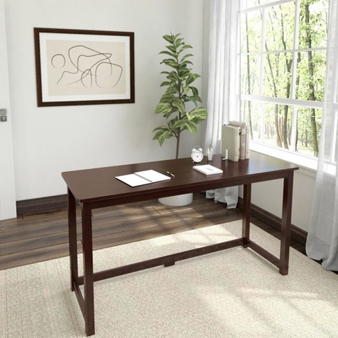 Plank+beam Writing Desk, Simple Desk For Bedroom, Home Office Study ...