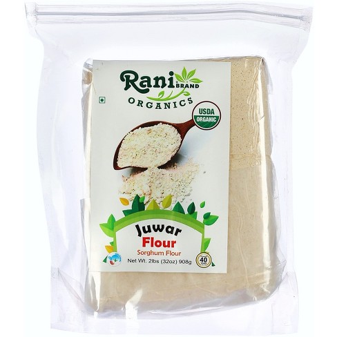 Organic Juwar (sorghum) Flour - 32oz (2lbs) 908g - Rani Brand Authentic ...