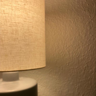 Ceramic Table Lamp With Wood Base - Threshold™ : Target