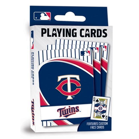 Masterpieces Officially Licensed Mlb Minnesota Twins Playing Cards - 54 ...
