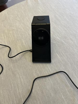 Just Wireless 3-in-1 Magnetic Wireless Charger - Black : Target