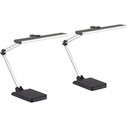 360 Lighting Flynn 25" High Modern Desk Lamps Set Of 2 Usb Port ...