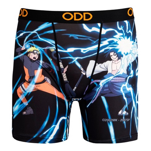 Odd Sox, Naruto Vs Sasuke, Novelty Boxer Briefs For Men, Xx-large : Target