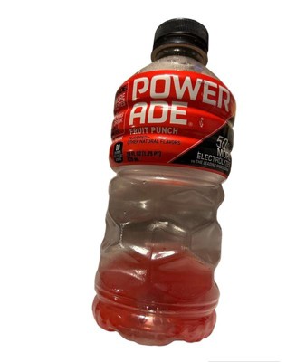 Powerade Fruit Punch Sports Drink - 20 Fl Oz Bottle : Target