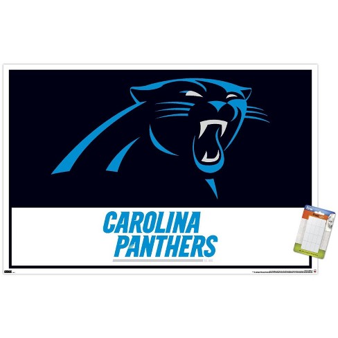 Trends International Nfl Carolina Panthers - Logo 21 Unframed Wall ...