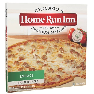 Home Run Inn Ultra Thin Crust Sausage Frozen Pizza - 19oz : Target