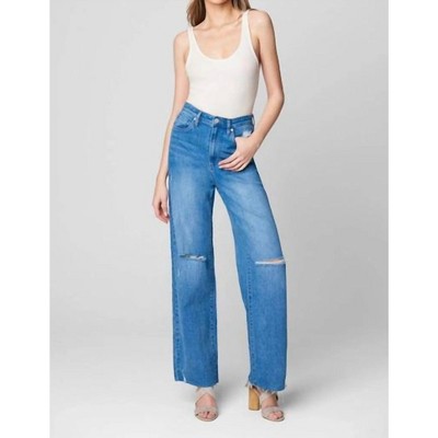 Women's The Franklin Ribcage Wide Leg Straight Jeans - Blanknyc : Target