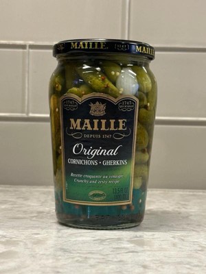 Maille Pickles Cornichons Original Small Gherkins - 13.5oz : Target