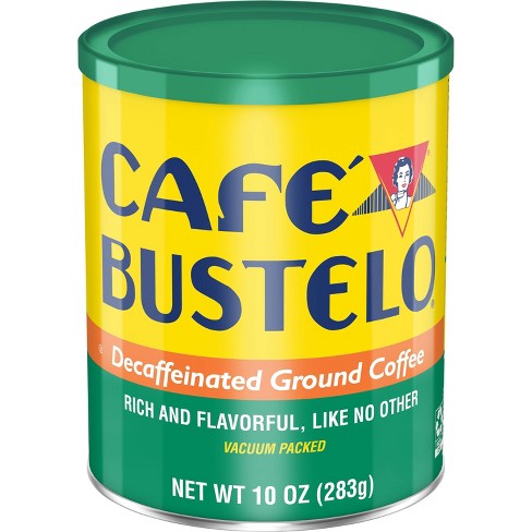 Café Bustelo Medium Roast Ground Coffee - Decaf - 10oz : Target