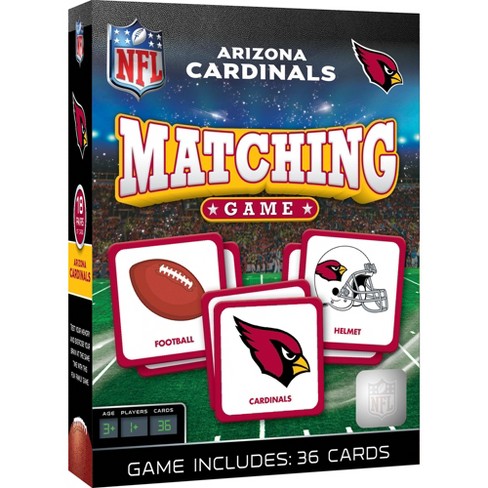 Masterpieces Officially Licensed Nfl Arizona Cardinals Matching Game ...