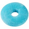 Cheer Collection 16" Round Donut Shaped Throw Pillow, Sky Blue : Target